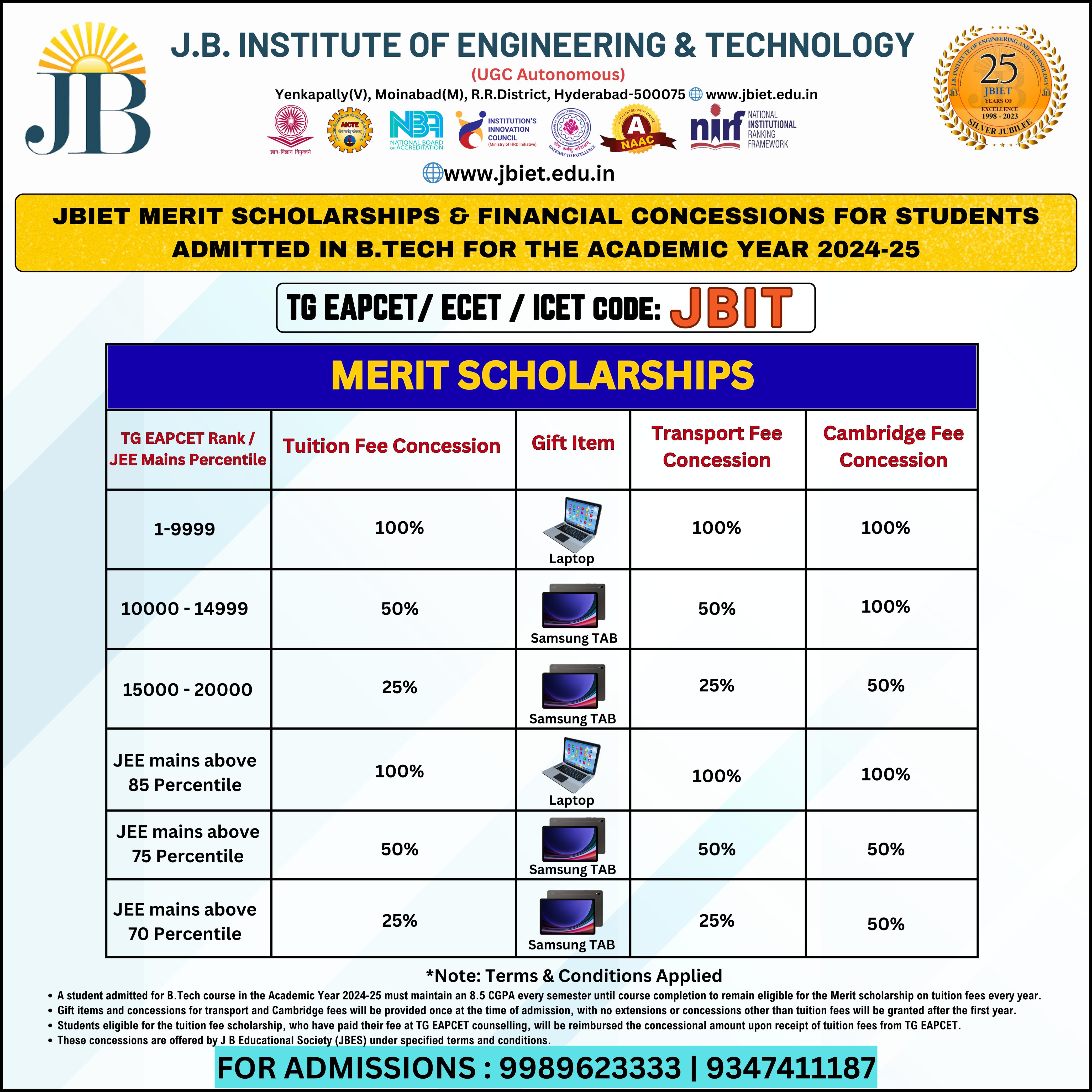Home | J.B.Institute of Engineering & Technology