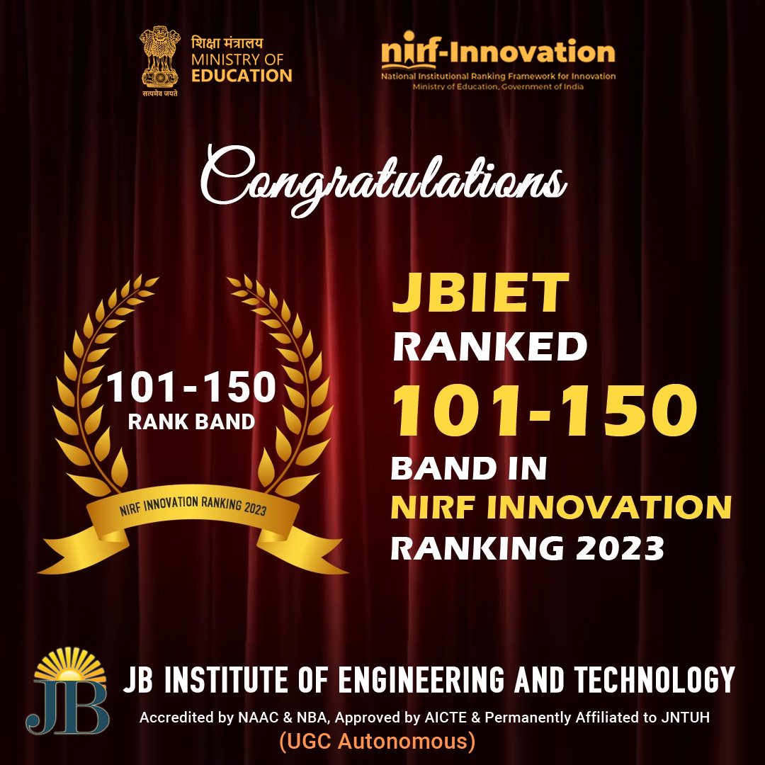 Home | J.B.Institute of Engineering & Technology